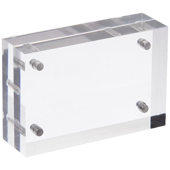 Azar | Office | Azar Displays 4438 Acrylic Block Sign Holder 45 X 3 ...
